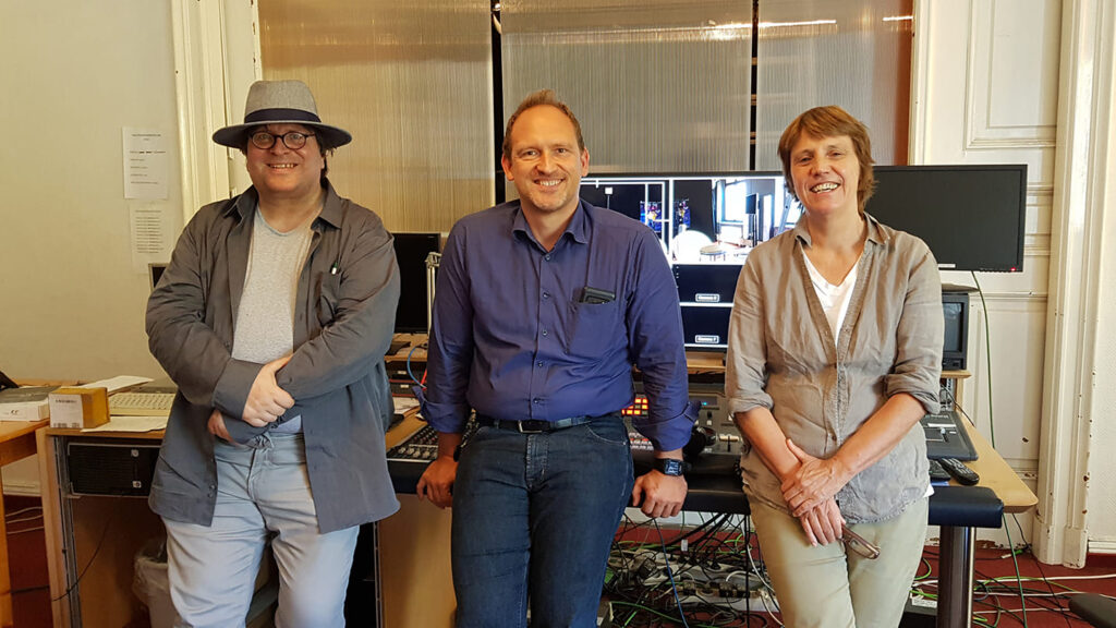 Besuch beim Offenen Kanal Magdeburg › Dr. Falko Grube